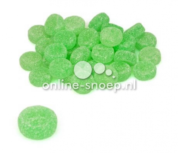 Menthol Groentjes Red Band (Hard) - Online-snoep.nl